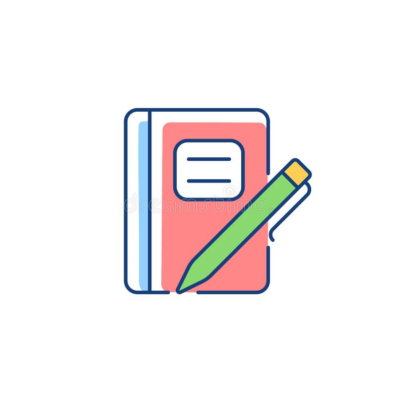 Composition Notebook Stock Illustrations – 9,965 Composition Notebook ...