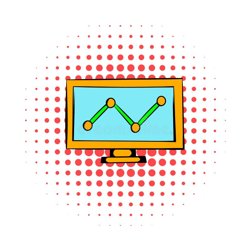Graph Computer Comics Style Stock Illustrations – 15 Graph Computer ...