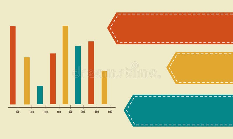 Graph and Data Concept Business Infographic Stock Vector - Illustration ...