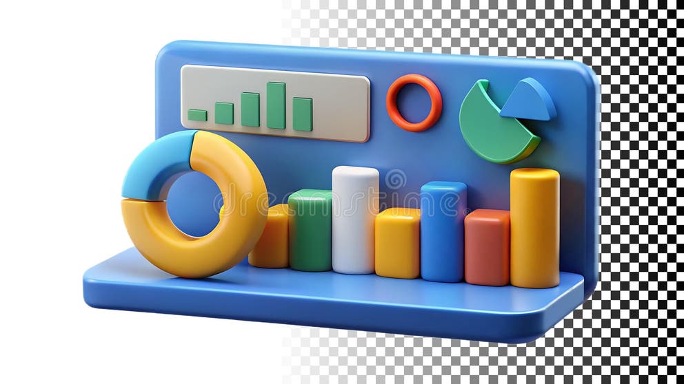 Graph with Data Indicators, Representing Analytics and Reports Png ...