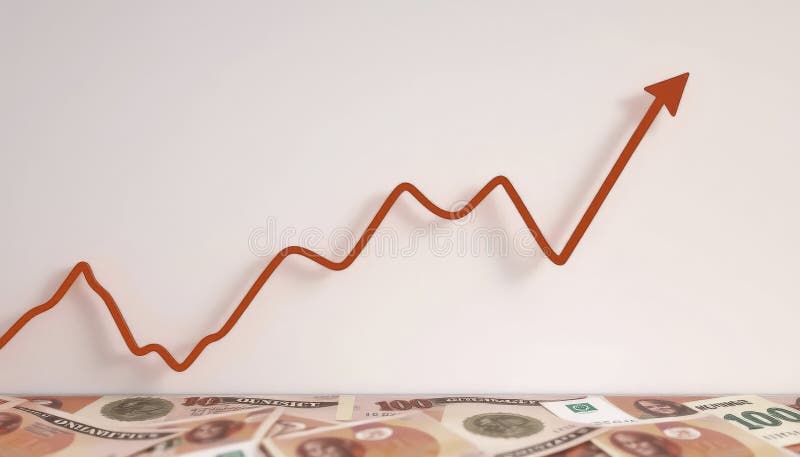 Graph Depicting Sharp Decline in National Currency Exchange Rate ...