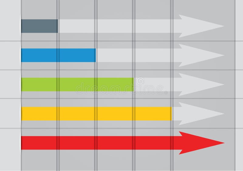 Graph of development stock vector. Illustration of earnings - 34569377