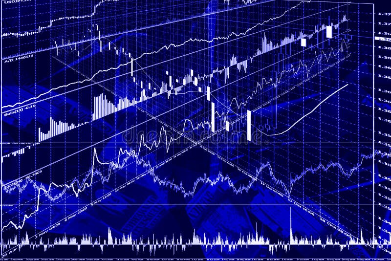 Graph, Diagram (abstraction) Stock Illustration - Illustration of light ...