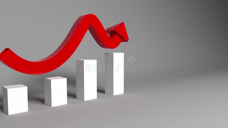 Graph Direction Going Up Animation Stock Footage - Video of concept ...