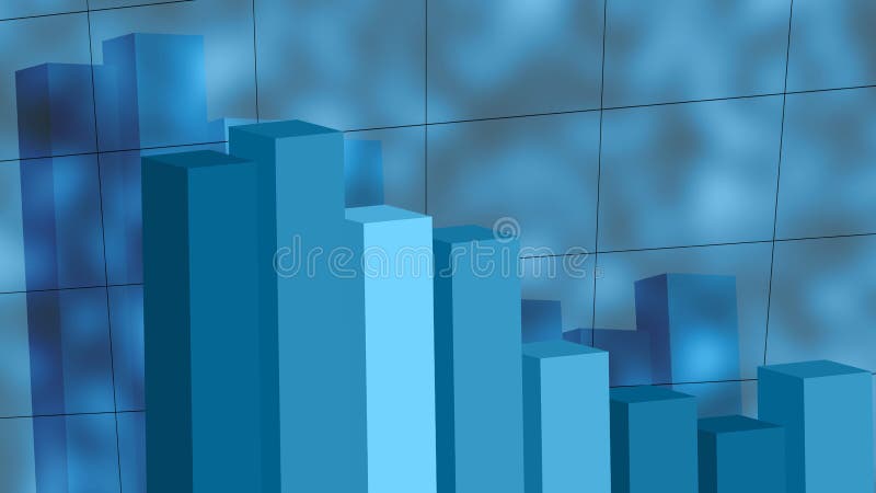 Graph Dropping stock illustration. Illustration of figures - 7643656