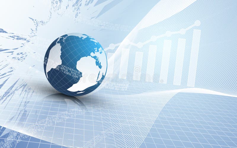 Earth and numbers stock illustration. Illustration of effect - 37681144