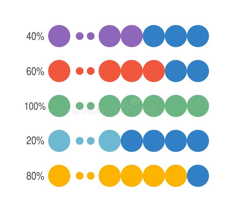 Graph Elements Vector Illustration Stock Vector - Illustration of page ...