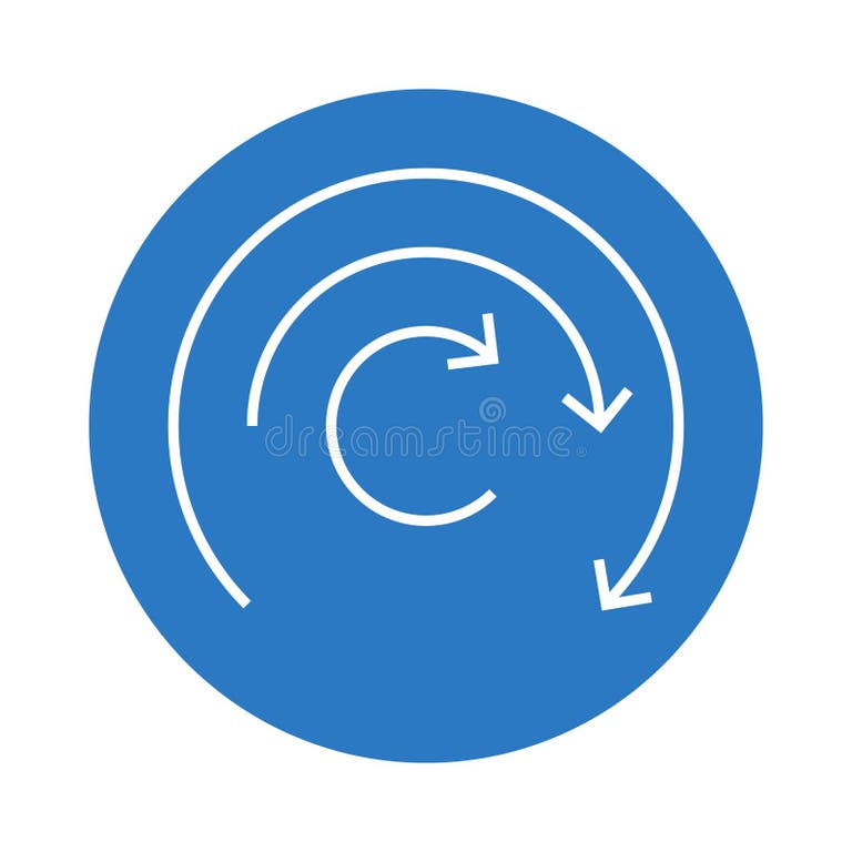 Graph Glyphs Double Color Icon Stock Illustration - Illustration of ...