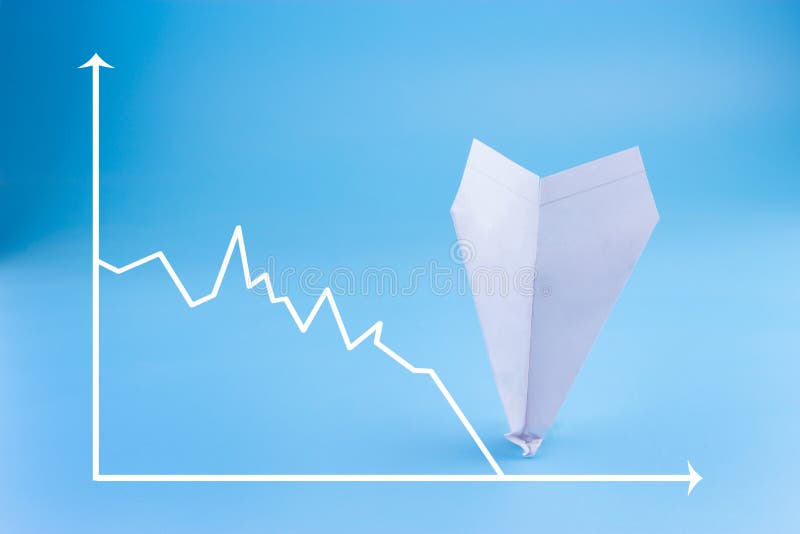 Graph going down stock photo. Image of financial, crisis - 115317794