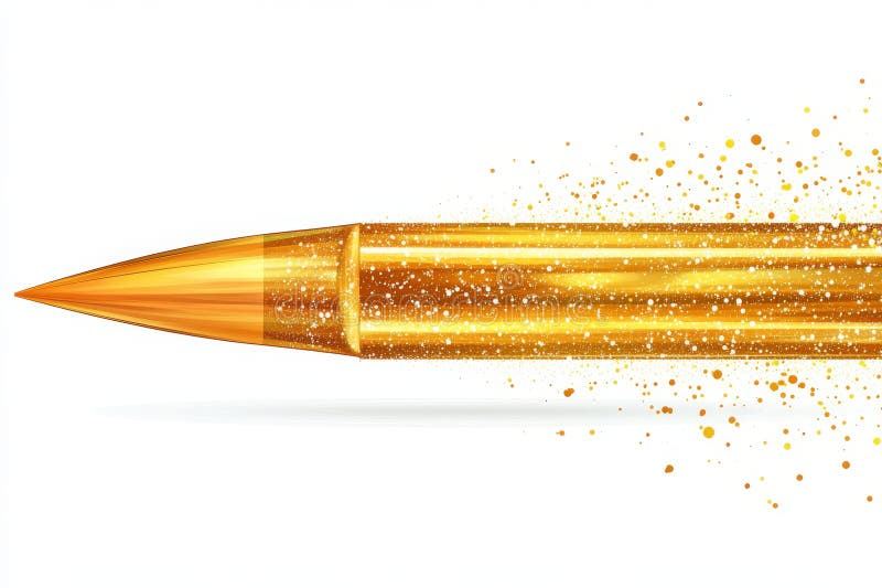 Graph with a Grey Bullet in a Polygonal Lace on a White Abstract ...