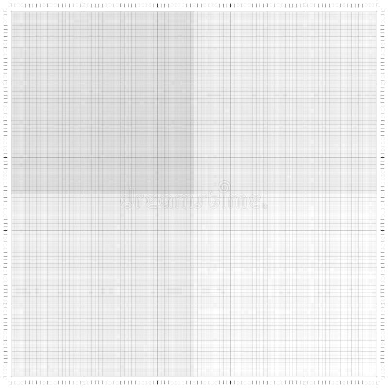 Graph Grid Paper Vector Illustration Stock Vector - Illustration of ...