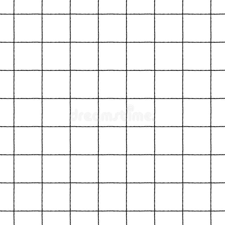 Graph Grid School Notebook Lattice Math Sheet with Square Checkered ...