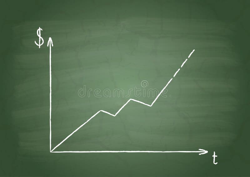 Growth of a money tree stock illustration. Illustration of isolated ...