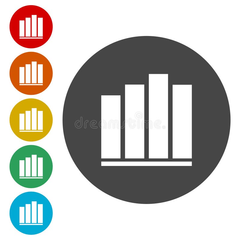 Graph Icon, Chart Icon, Chart Vector Icon Stock Vector - Illustration ...