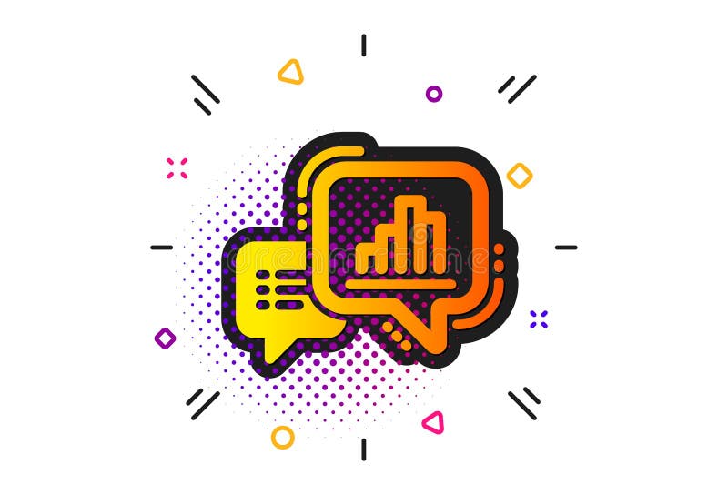 Graph Icon. Column Chart Sign. Vector Stock Vector - Illustration of ...