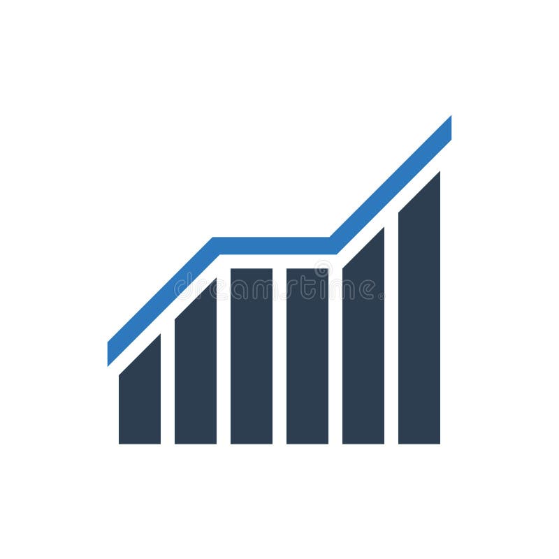 Graph Icon - Growth Icon - Statistics Icon Stock Illustration ...