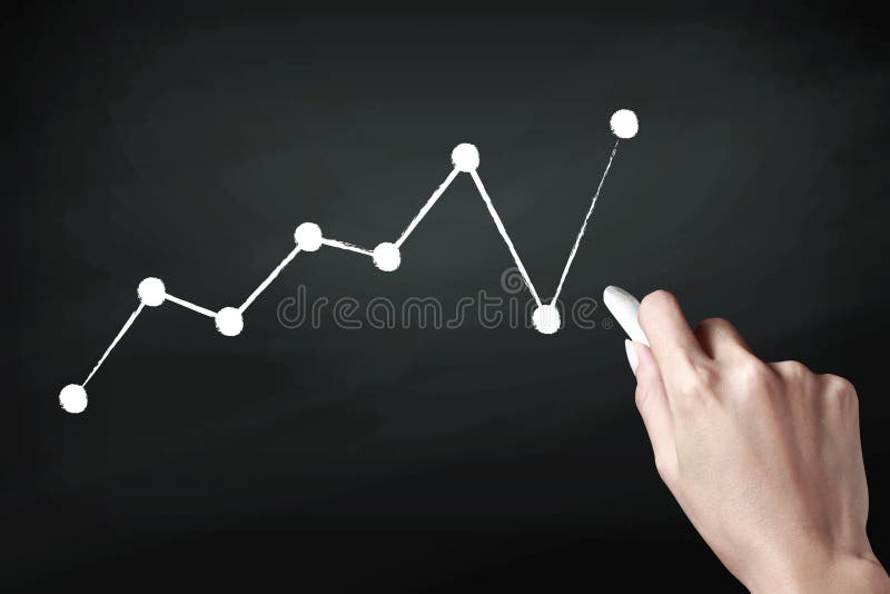 Graph icon stock image. Image of graph, success, chalk - 54066279