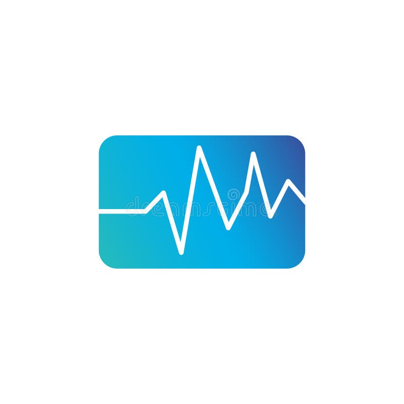 Graph Icon. Simple Graph Vector Icon in Square. Vector Illustration ...