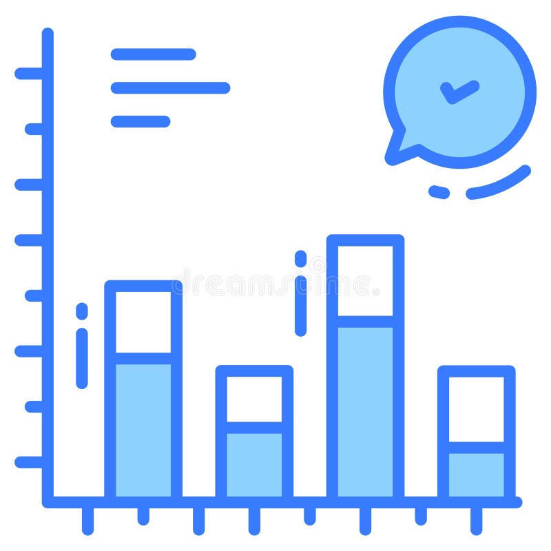 Graph Icon, Survey and Feedback, Modern Vector Illustration Stock ...
