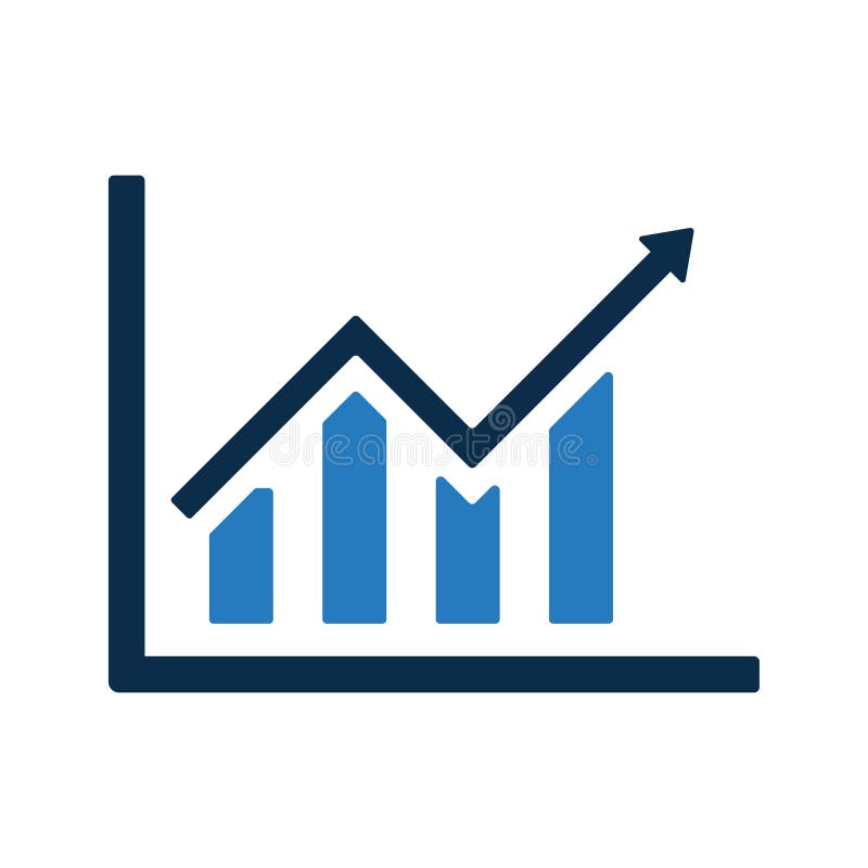 Delineation, Diagram, Graph Icon Design Stock Illustration ...