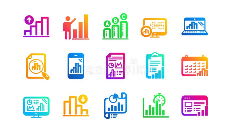 Graph Icons. Charts and Graphs, Presentation and Report. Classic Icon ...