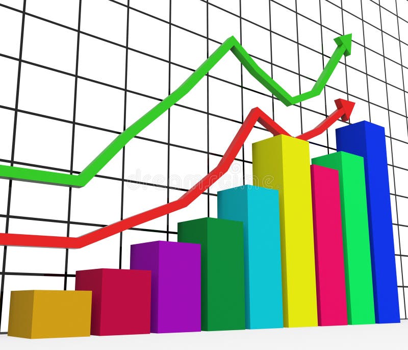 Graph Increasing Indicates Growth Statistics and Increase Stock ... Graph Increasing Indicates Growth Statistics and Increase Stock ...