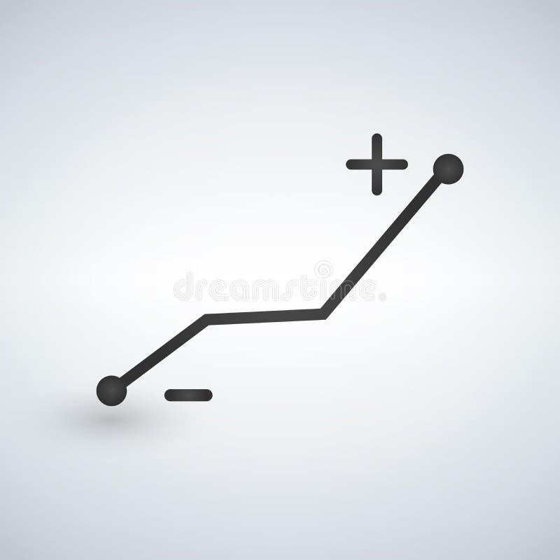 Plus and Minus Square Buttons. Zoom, Level Up and Down Button. Stock ...