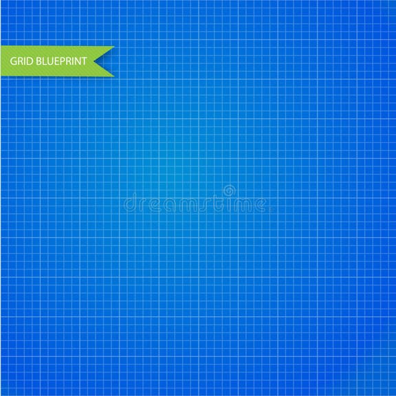 Graph, Millimeter Paper Blueprint. Seamless Stock Vector - Illustration ...