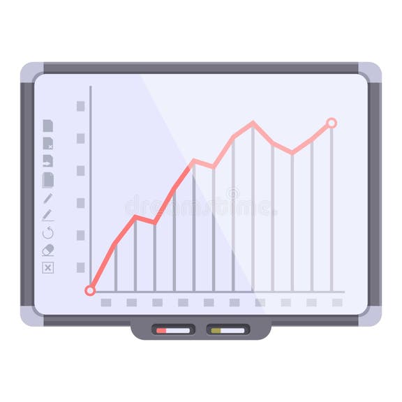 Graph Multimedia Diverse Icon Cartoon Vector. Media Visual Operator ...