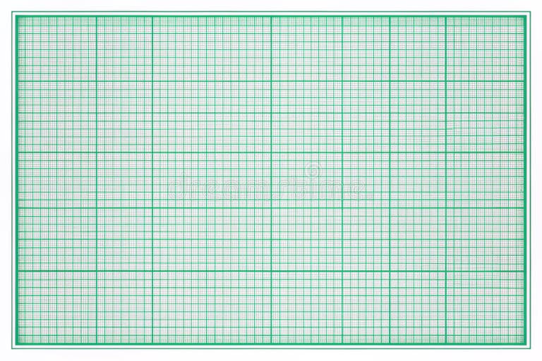 Graph Paper Architect Background. Millimeter Grid Stock Illustration ...