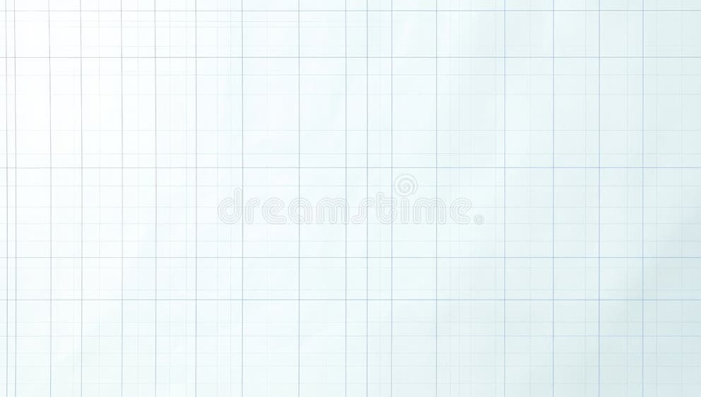 Graph Paper with Blue Lines in a Minimalist Square Grid Pattern on a ...