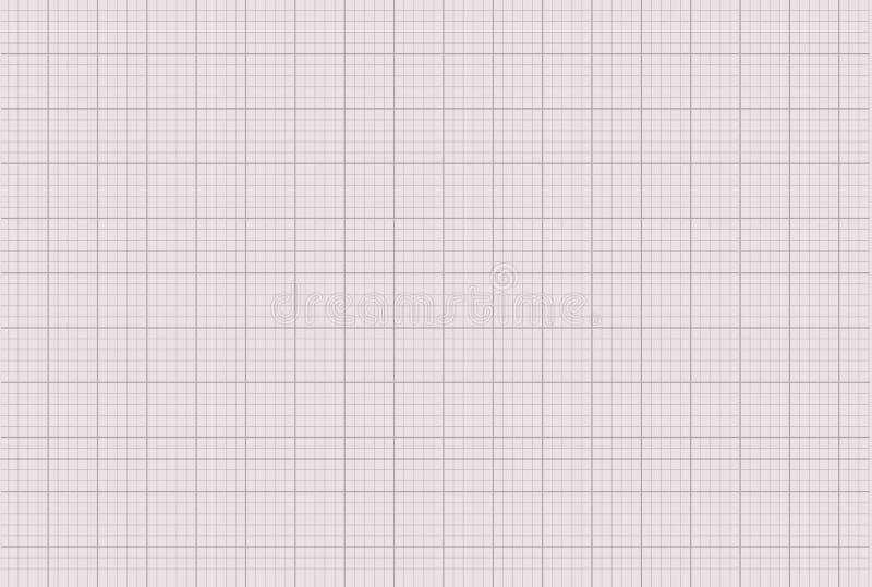 Graph Paper Millimeter Template Marking Grid. Vector Illustration ...