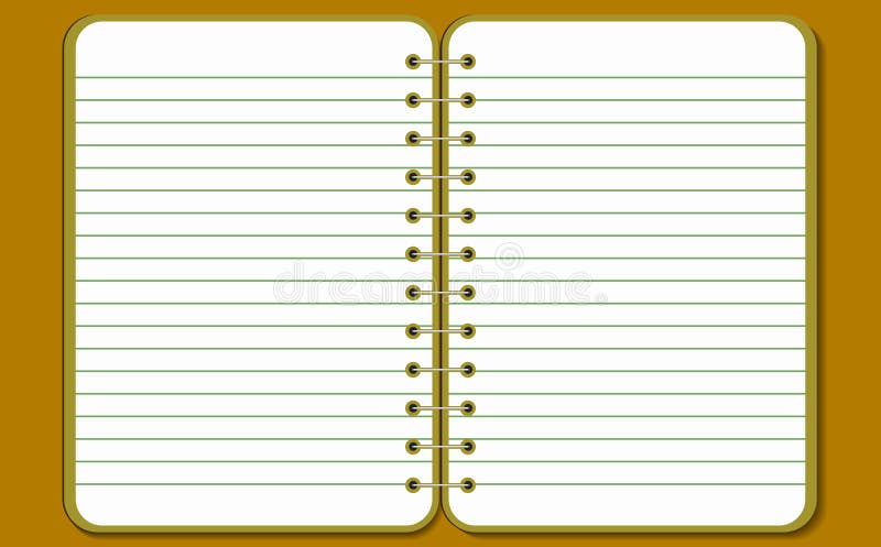 Graph Paper. Open Notepad. Printable Lined Grid Paper with Color Lines ...