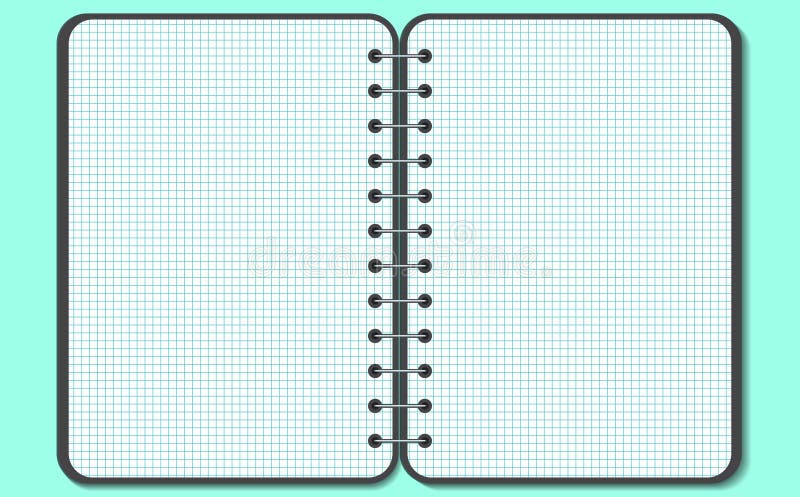 Graph Paper. Printable Dotted Grid Paper on White Background Stock ...