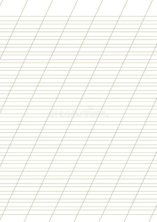 Graph Paper. Printable Lined Grid Paper with Color Horisontal, Diagonal ...