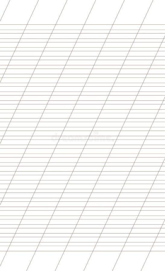 Graph Paper. Printable Lined Grid Paper with Color Horisontal, Diagonal ...