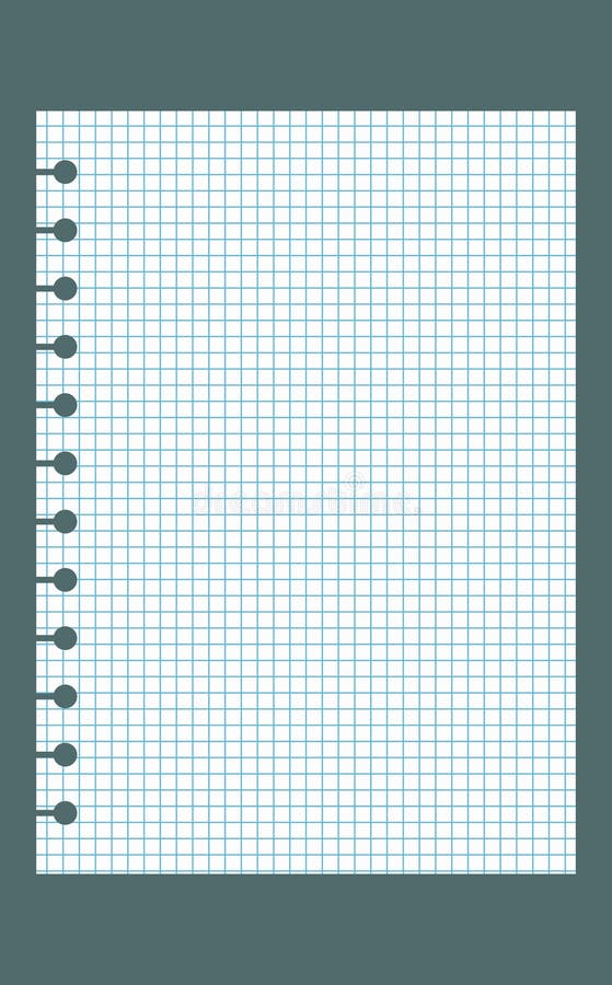 Graph Paper. Printable Lined and Squared Grid Paper with Color Lines ...