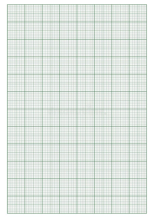 Graph Paper. Printable Millimeter Grid Paper with Color Lines Stock ...