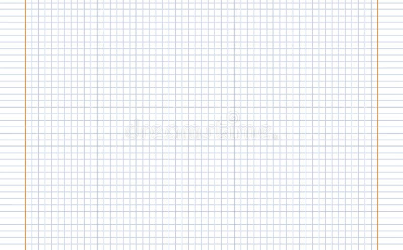 Graph Paper. Printable Squared Grid Paper with Color Horizontal Lines ...