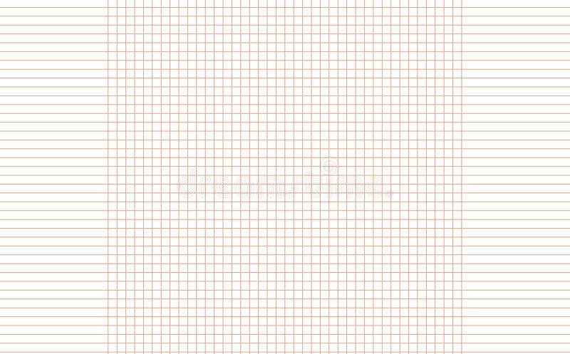 Graph Paper. Printable Squared Grid Paper with Color Horizontal Lines ...