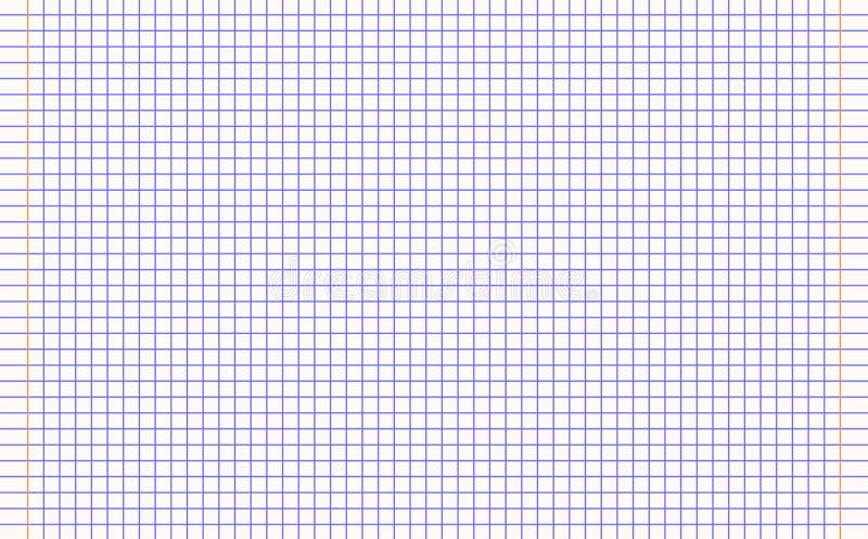 Graph Paper. Printable Squared Grid Paper with Color Horizontal Lines ...