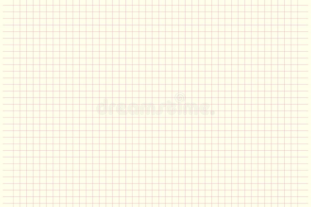 Graph Paper. Printable Squared Grid Paper with Color Horizontal Lines ...