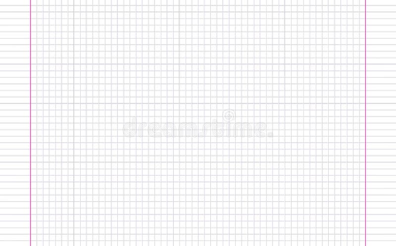 Graph Paper. Printable Squared Grid Paper with Color Horizontal Lines ...