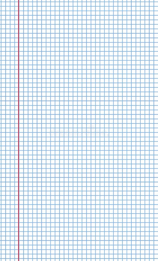 Graph Paper. Printable Squared Grid Paper with Color Horizontal Lines ...