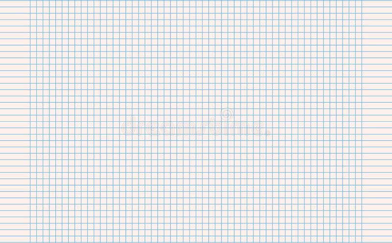 Graph Paper. Printable Squared Grid Paper with Color Horizontal Lines ...