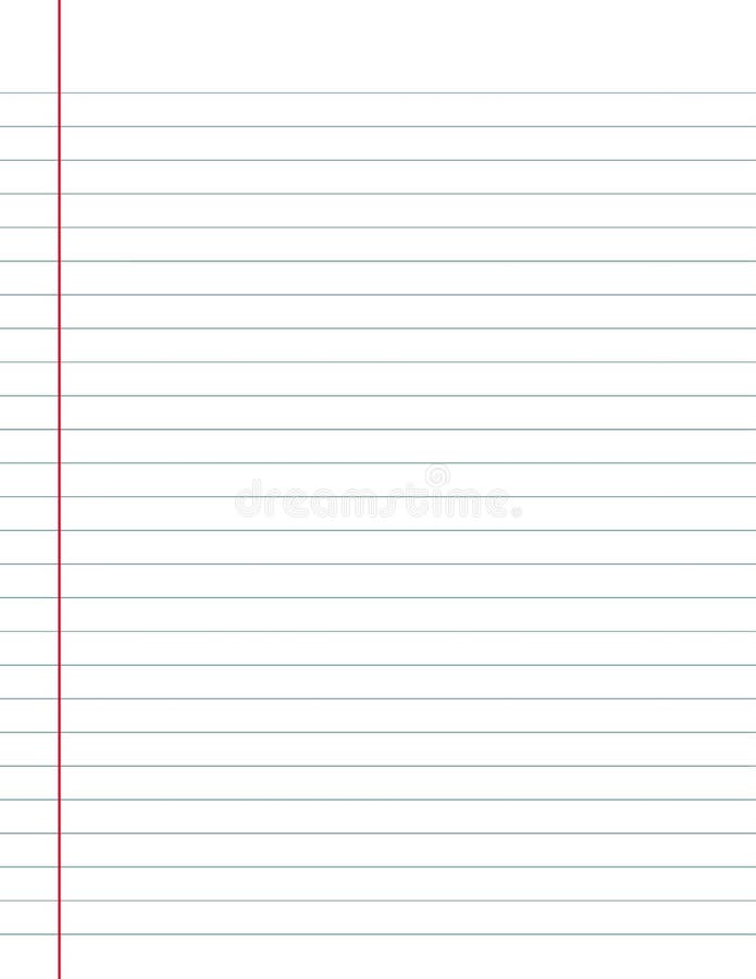 Lined Horizontal Notebook Stock Illustrations – 970 Lined Horizontal ...