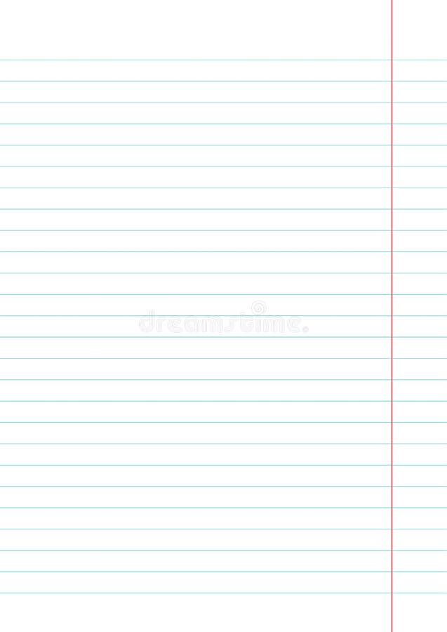 Lined Horizontal Notebook Stock Illustrations – 970 Lined Horizontal ...