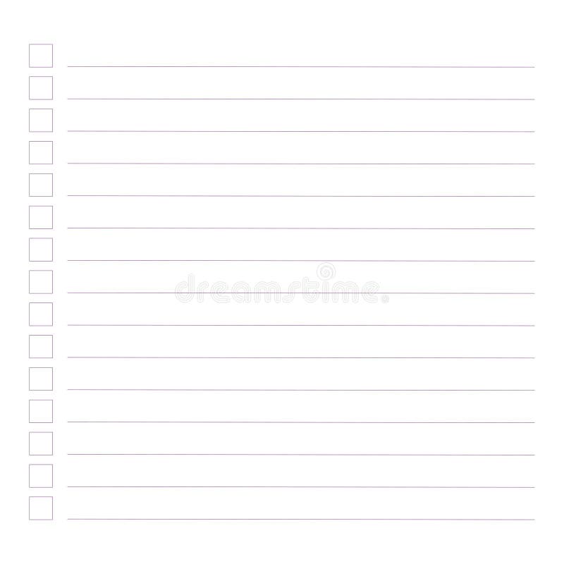 Graph Paper. Printable To Do List with Check Boxes, Checklist, Grid ...