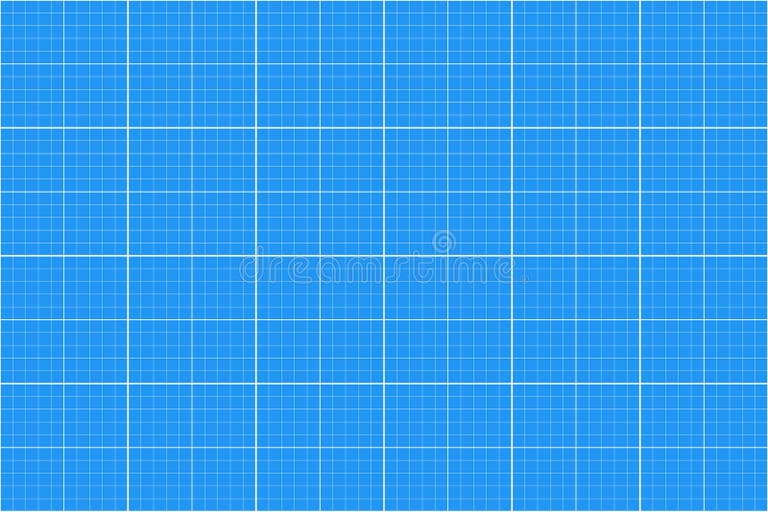 Graph Paper. Seamless Pattern. Architect Backgound. Millimeter Grid ...