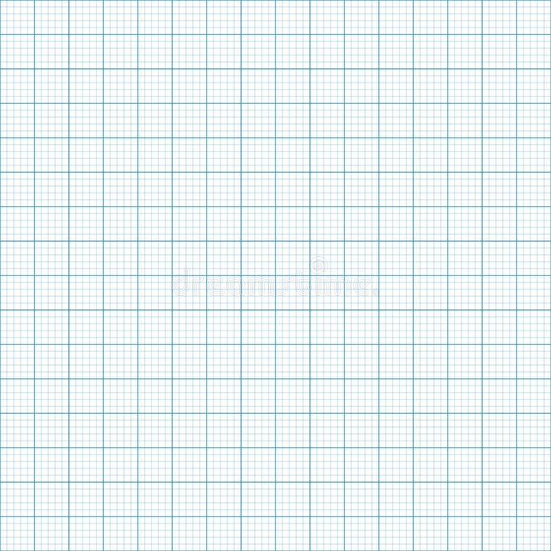 Graph Paper Seamless Pattern Stock Vector - Illustration of empty ...
